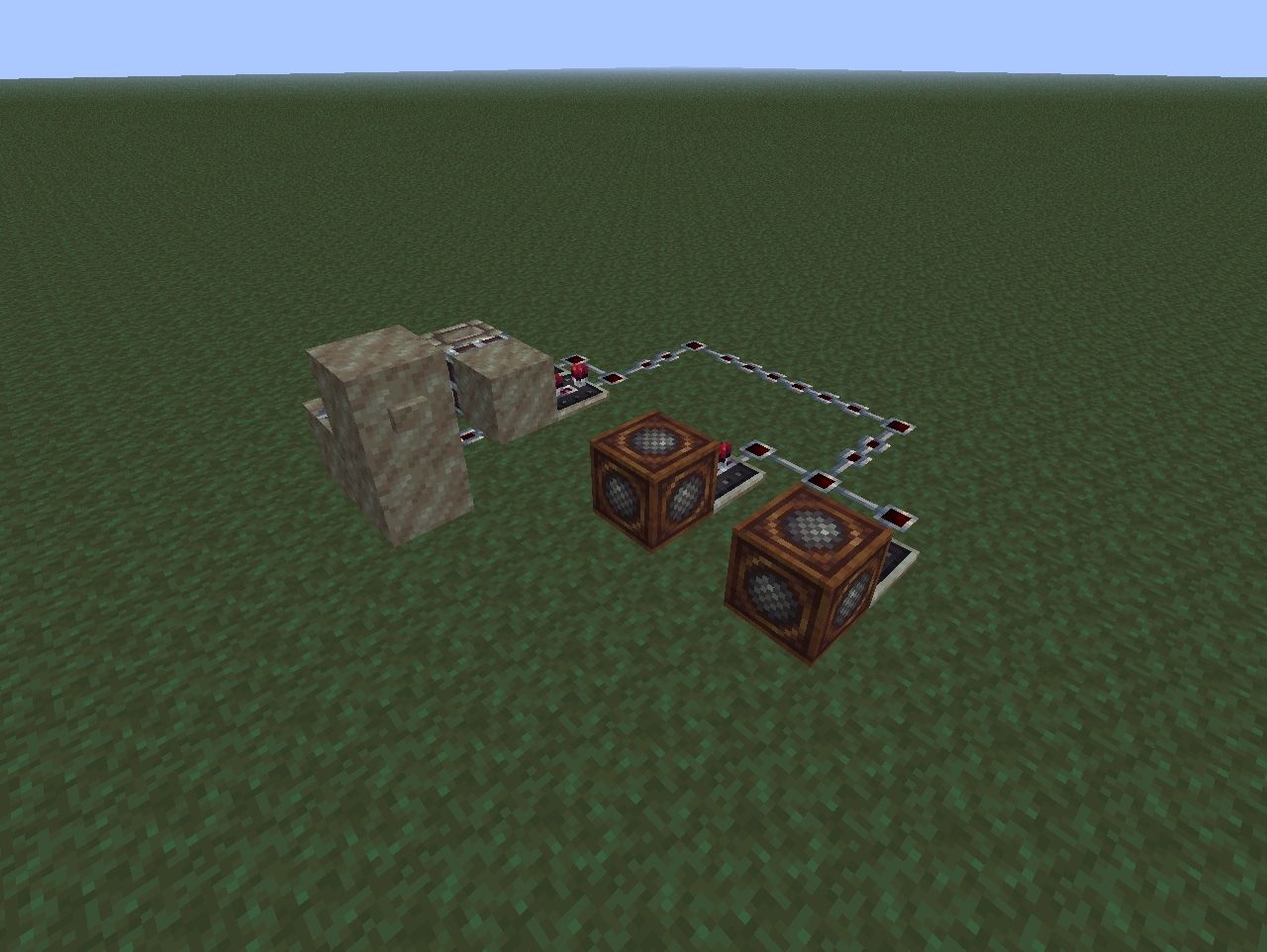 doorbell system Minecraft Map