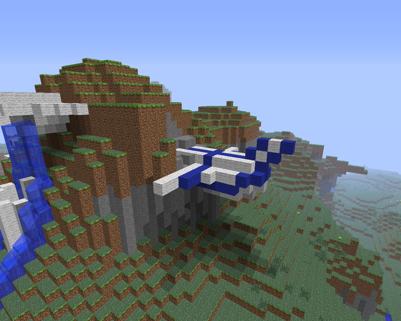 plane crash Minecraft Map