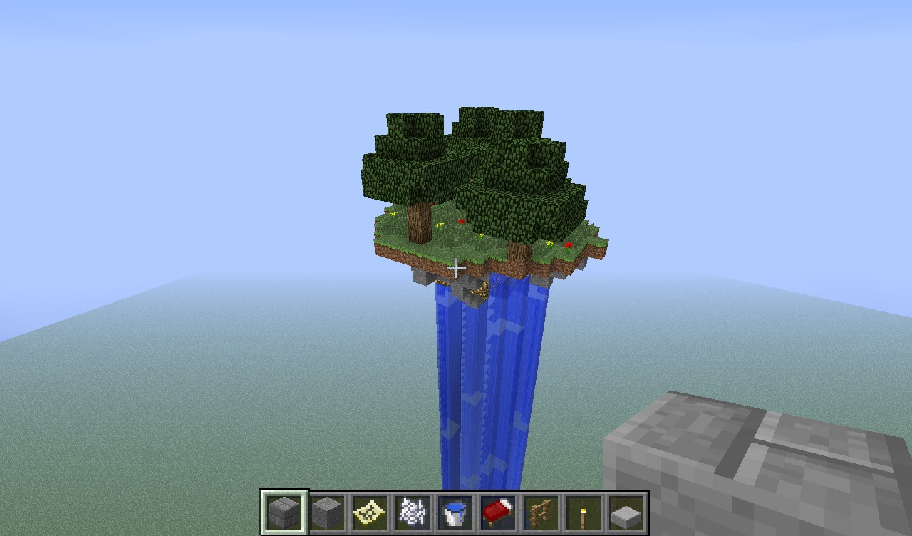 Skyland The Land of the Sky Minecraft Map