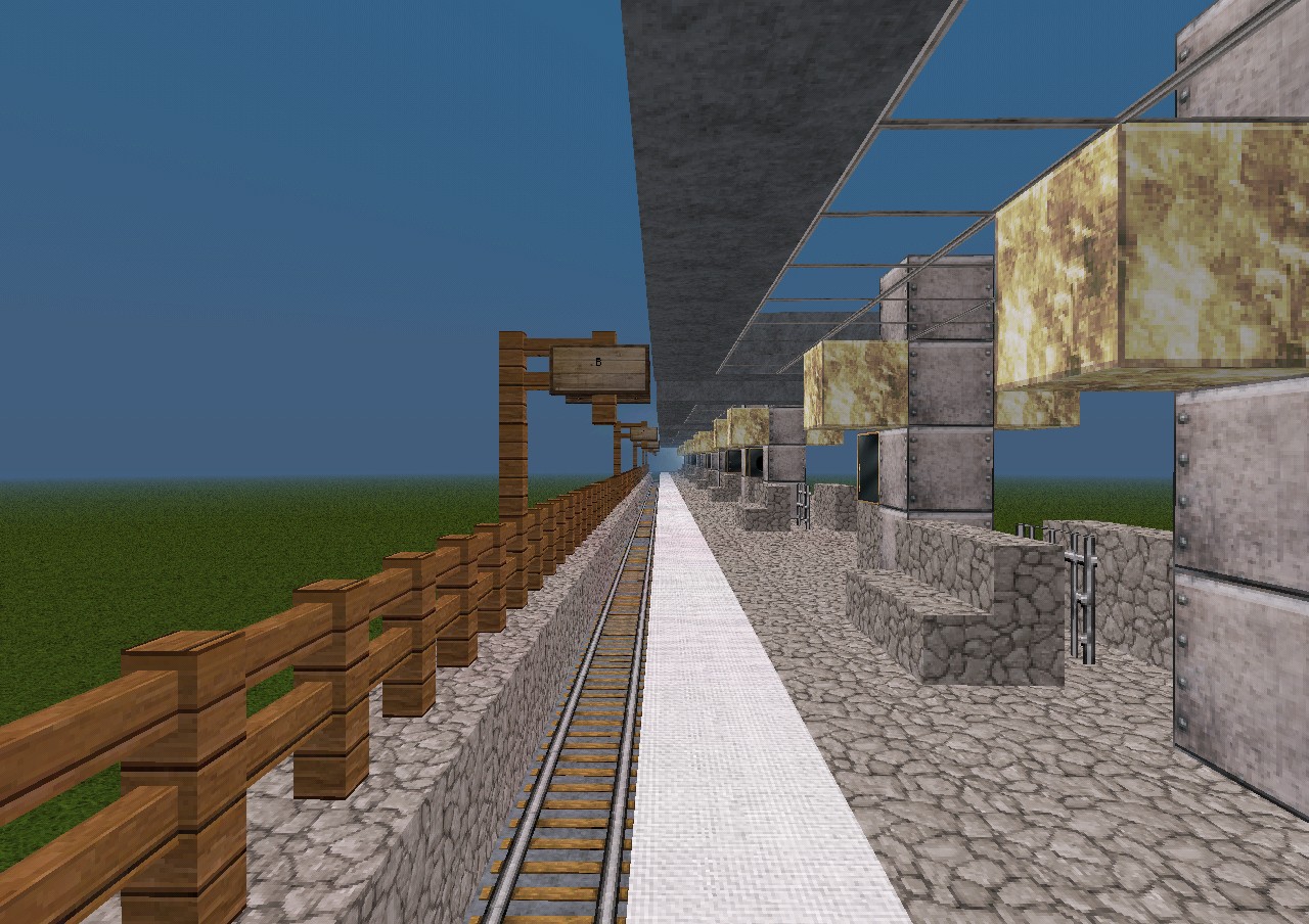 ICE Bahnhof Minecraft Map