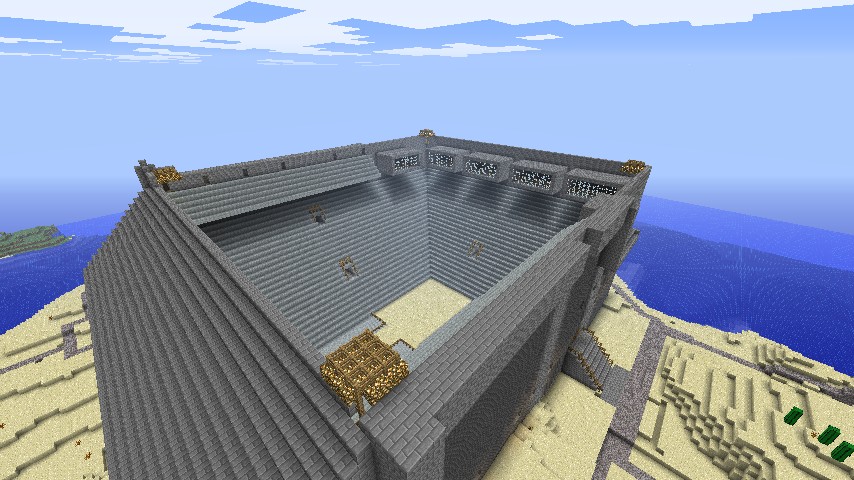 !!!Enormous Sleek Arena With All The Essentials!!! Minecraft Map