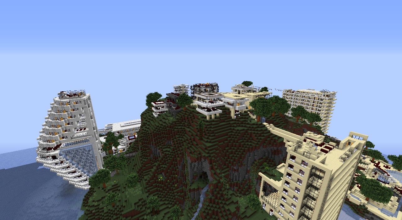 Modern Resort ~Top 20 in contest!~ Minecraft Map