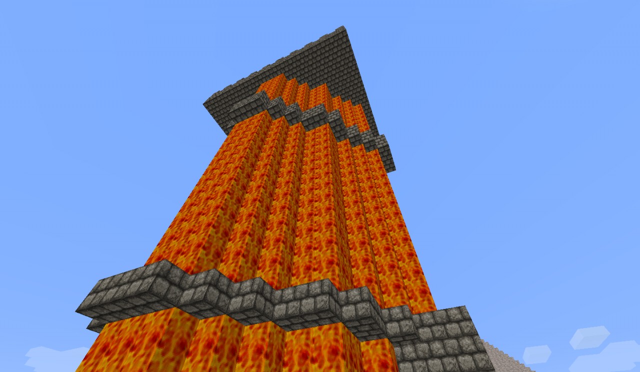 Lava Tower Minecraft Map