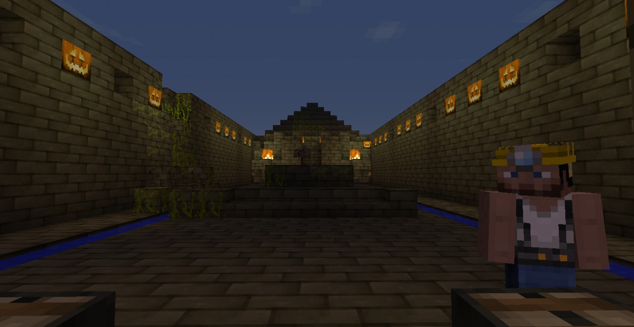 The Temple Of The Creeper Minecraft Map