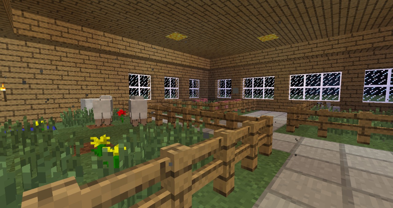 Piston House Minecraft Map