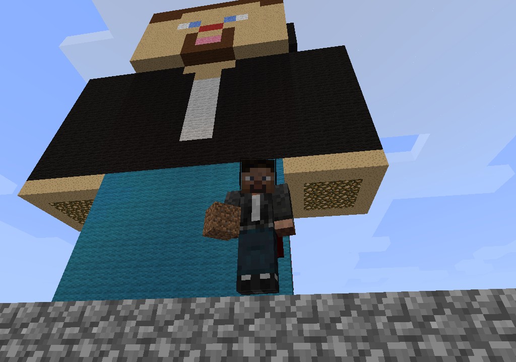 My big 3D skin Minecraft Map