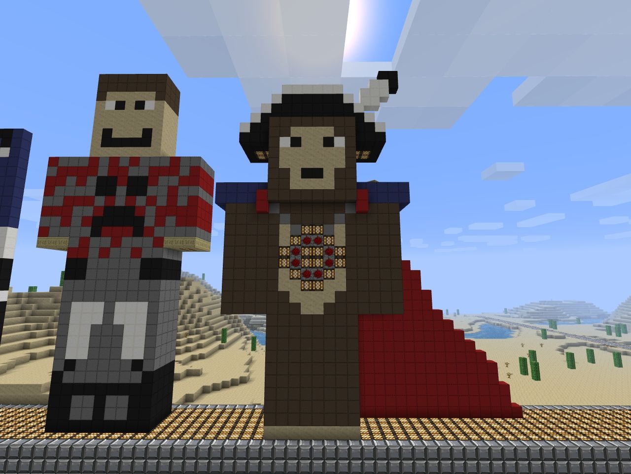 my third statue Minecraft Map