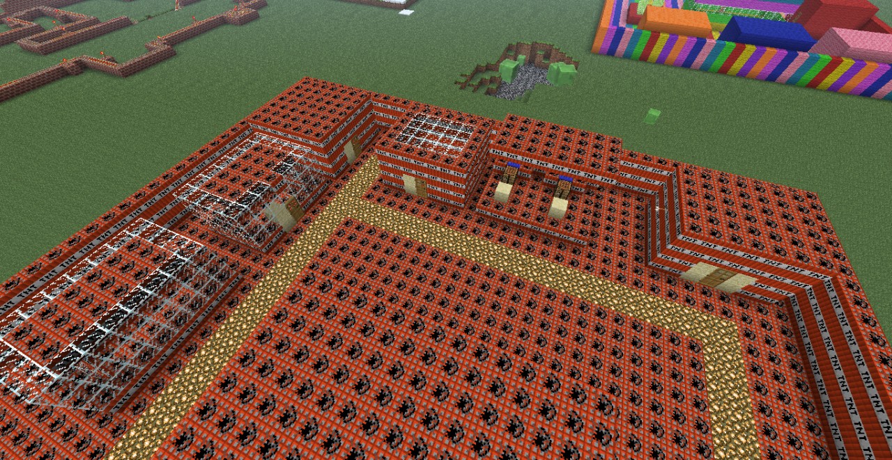 T.N.T Village Minecraft Map