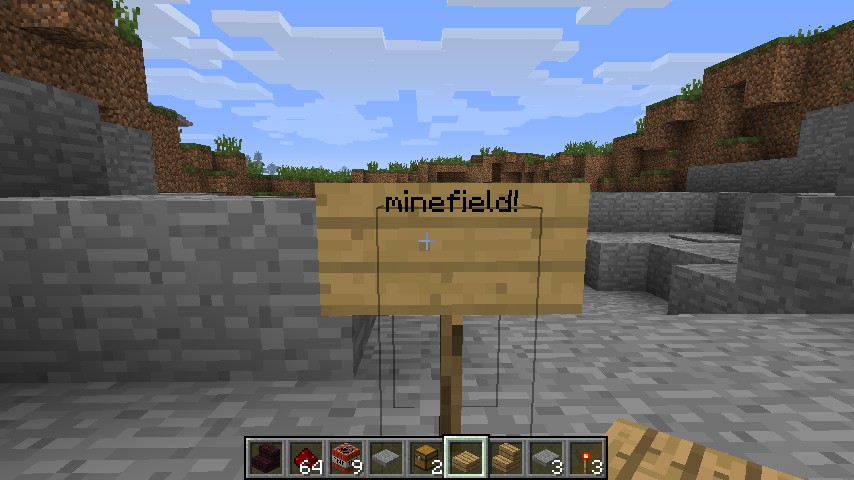 minicastel/minefield/V.I.P house and much more to see! Minecraft Map