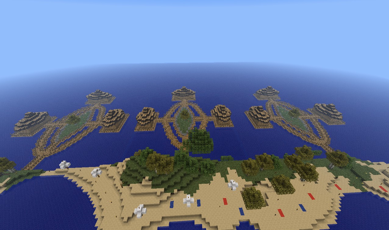 Pacific Palms Resort and Hotel Minecraft Map