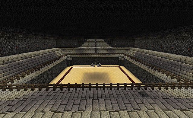 Underground Arena Minecraft Map