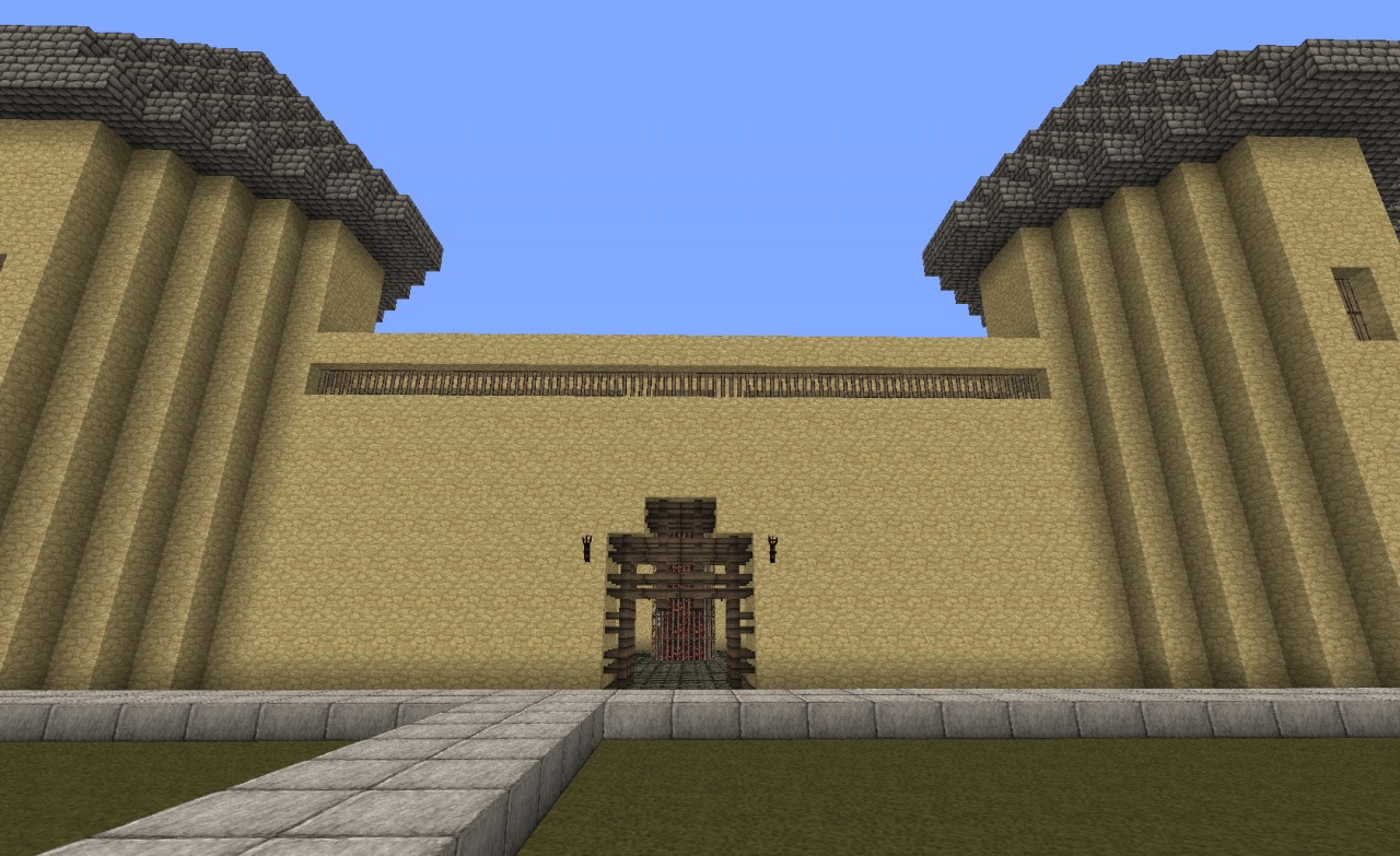 Sandstone Stronghold Minecraft Map
