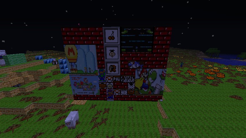 Project Mario-Hand Drawn [Minecraft 1.7.4+] Minecraft Texture Pack