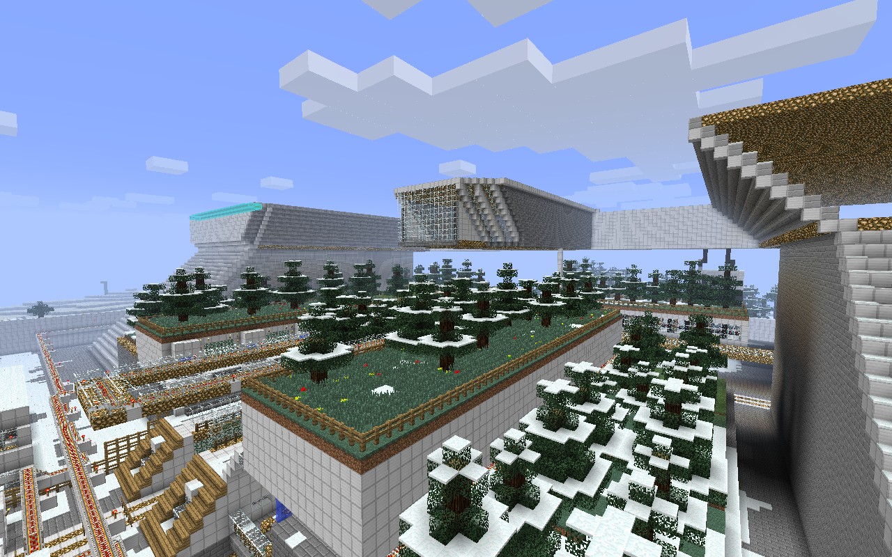 SWEET CITY (server megacraft Not open to the public) Minecraft Map