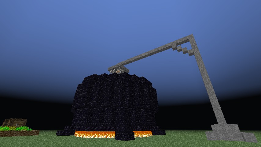 Boiling Cauldron of Lava Minecraft Map