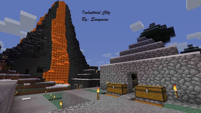 A Industrial City Minecraft Map