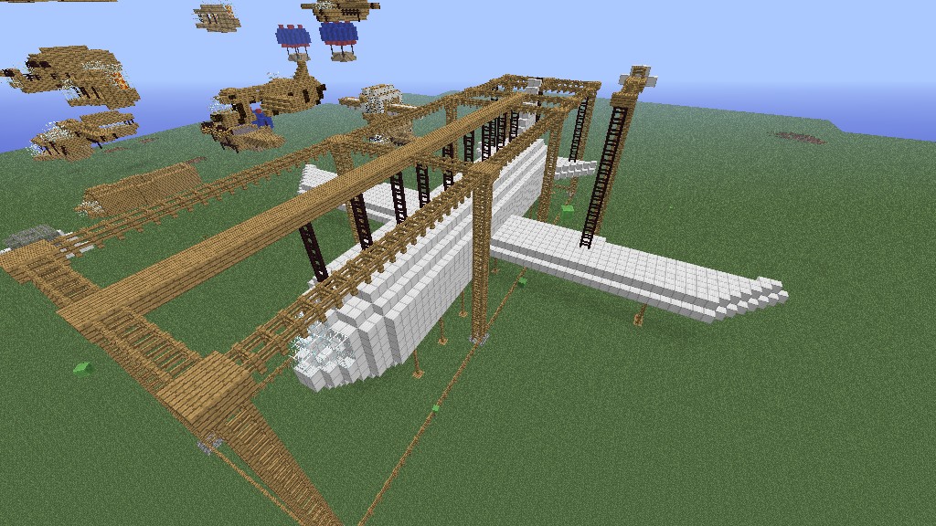 Airplane Minecraft Map