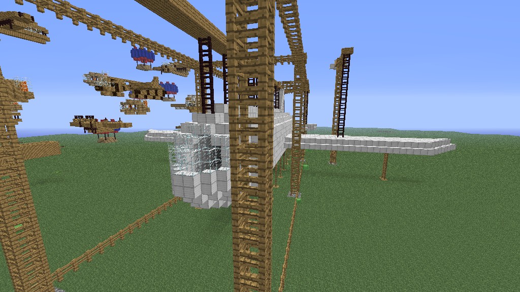 Airplane Minecraft Map
