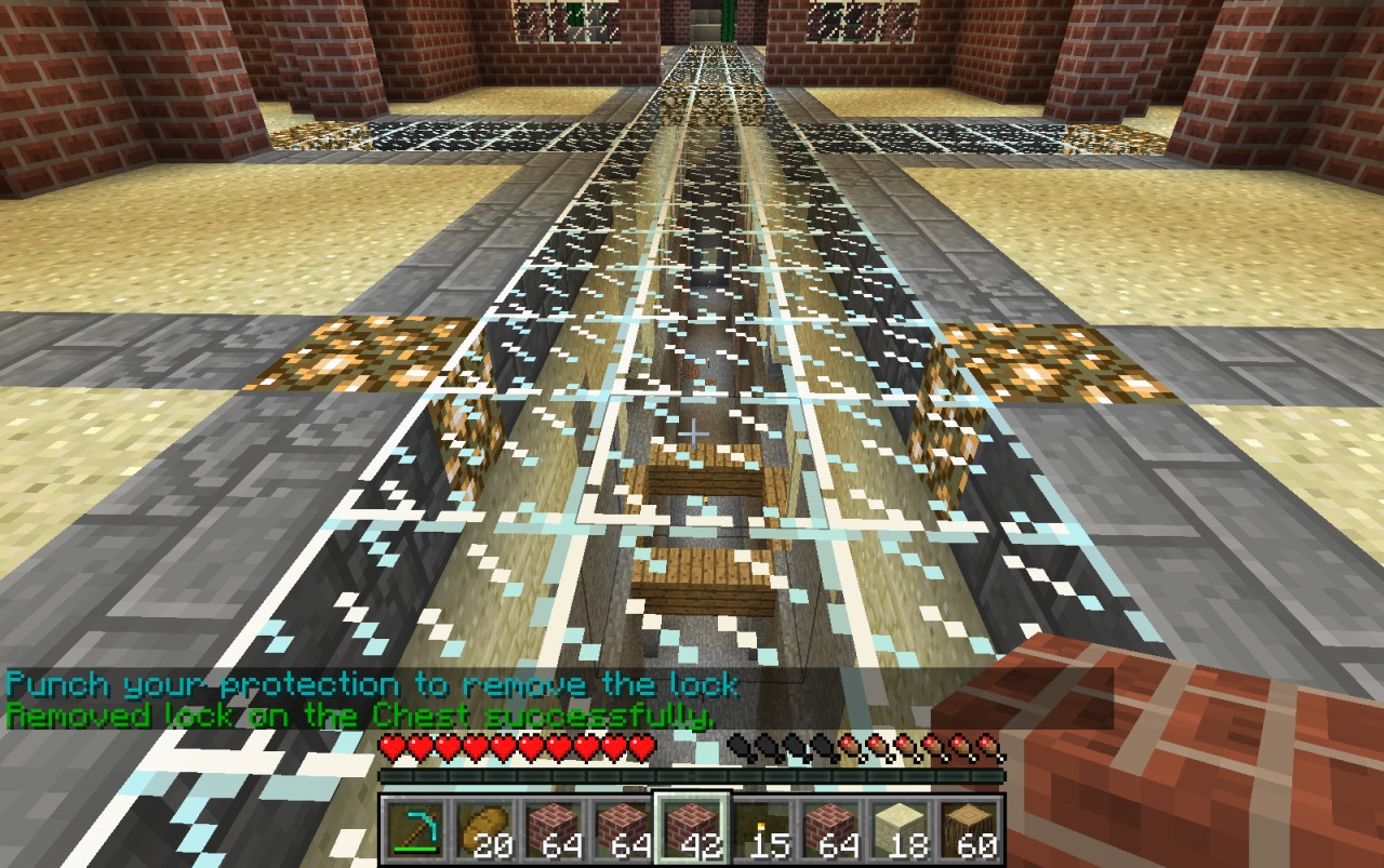 Red Brick Castle Minecraft Map