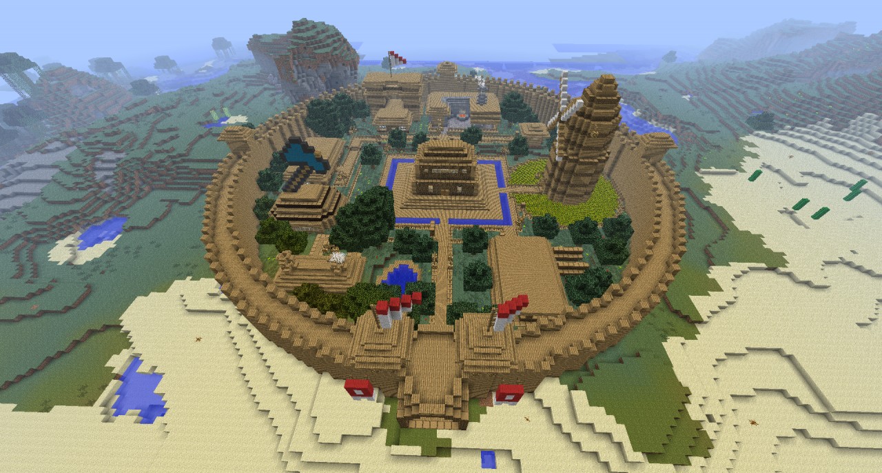 Timbercity - The5arrow Minecraft Map