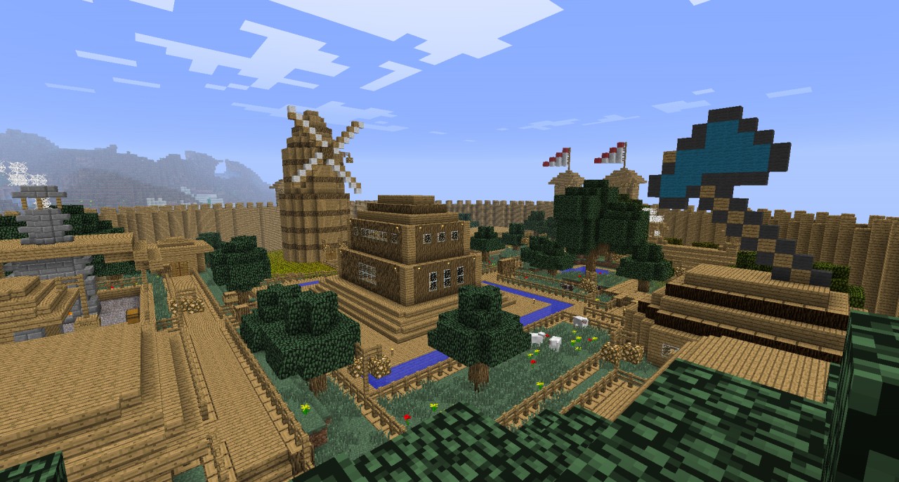 Timbercity - The5arrow Minecraft Map