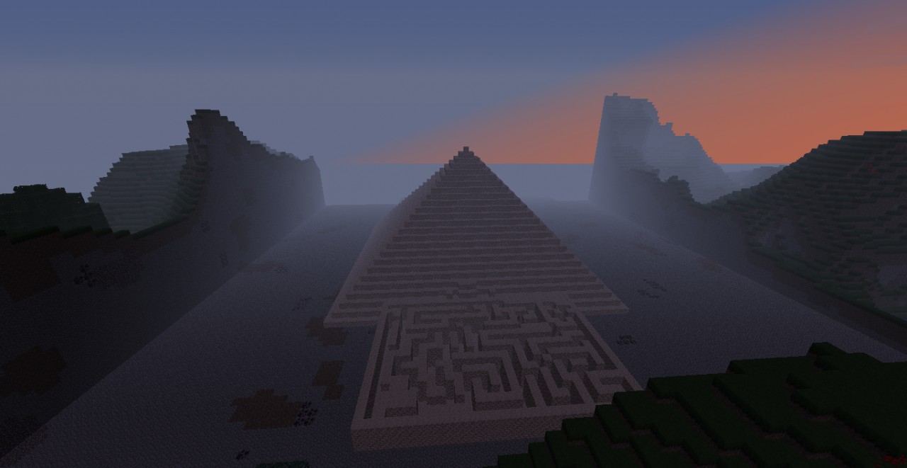 Pyramid of The Unknown Name (map) Minecraft Map