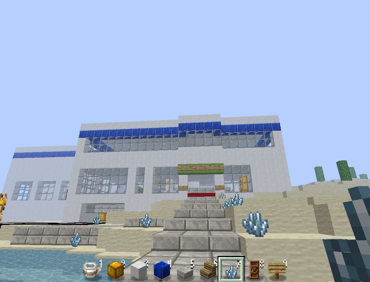 Oceanview Seaside resort Minecraft Map