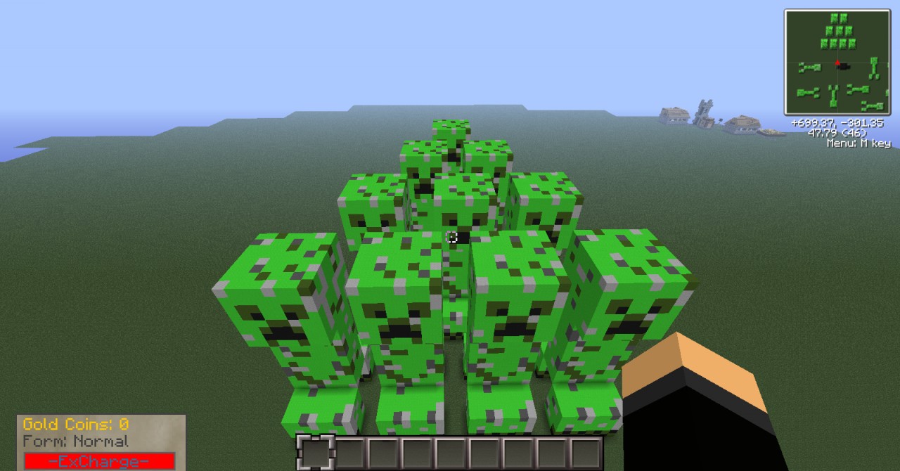 Steve V.s Creepers Minecraft Map