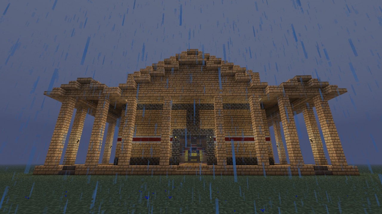 Roman Pantheon-style Building Minecraft Map