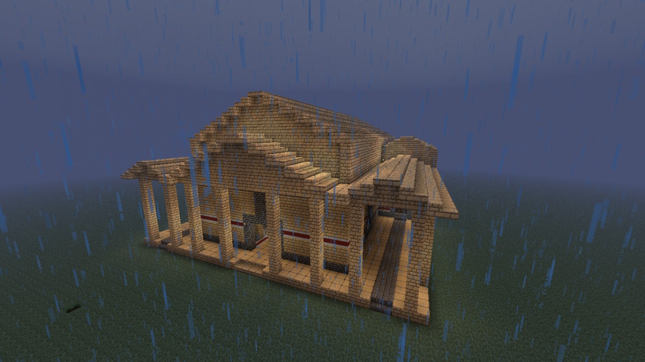 Roman Pantheon-style Building Minecraft Map