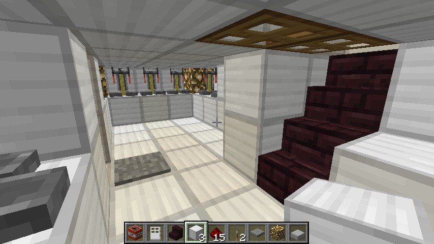 Titan Class Planitary War Ship. Minecraft Map