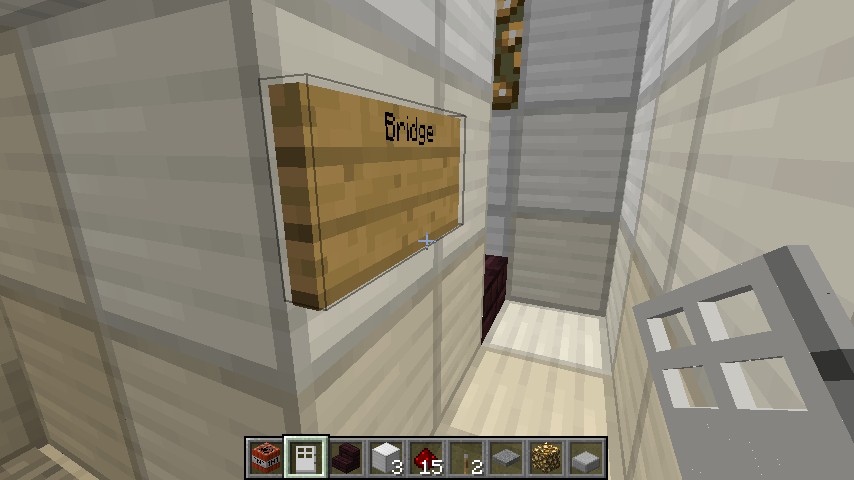 Titan Class Planitary War Ship. Minecraft Map