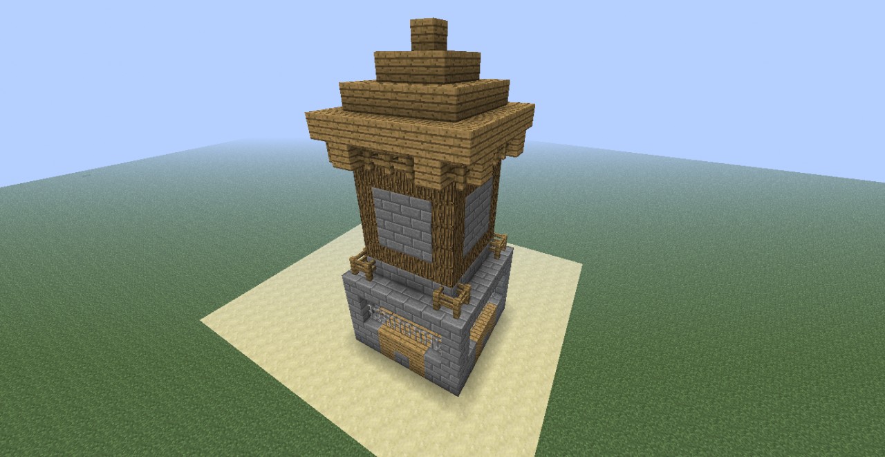 Skelly Sniper Tower of DOOM Minecraft Map