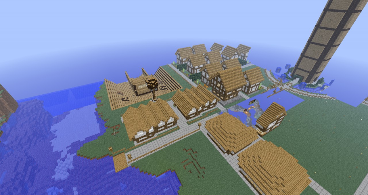 [5] Races. Human - Elves - Dwarves - Demons - and Drachais Minecraft Map