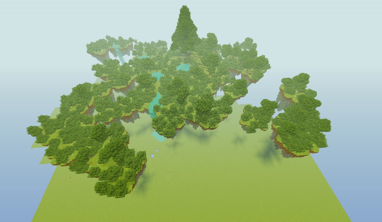 Floating Forest Minecraft Map