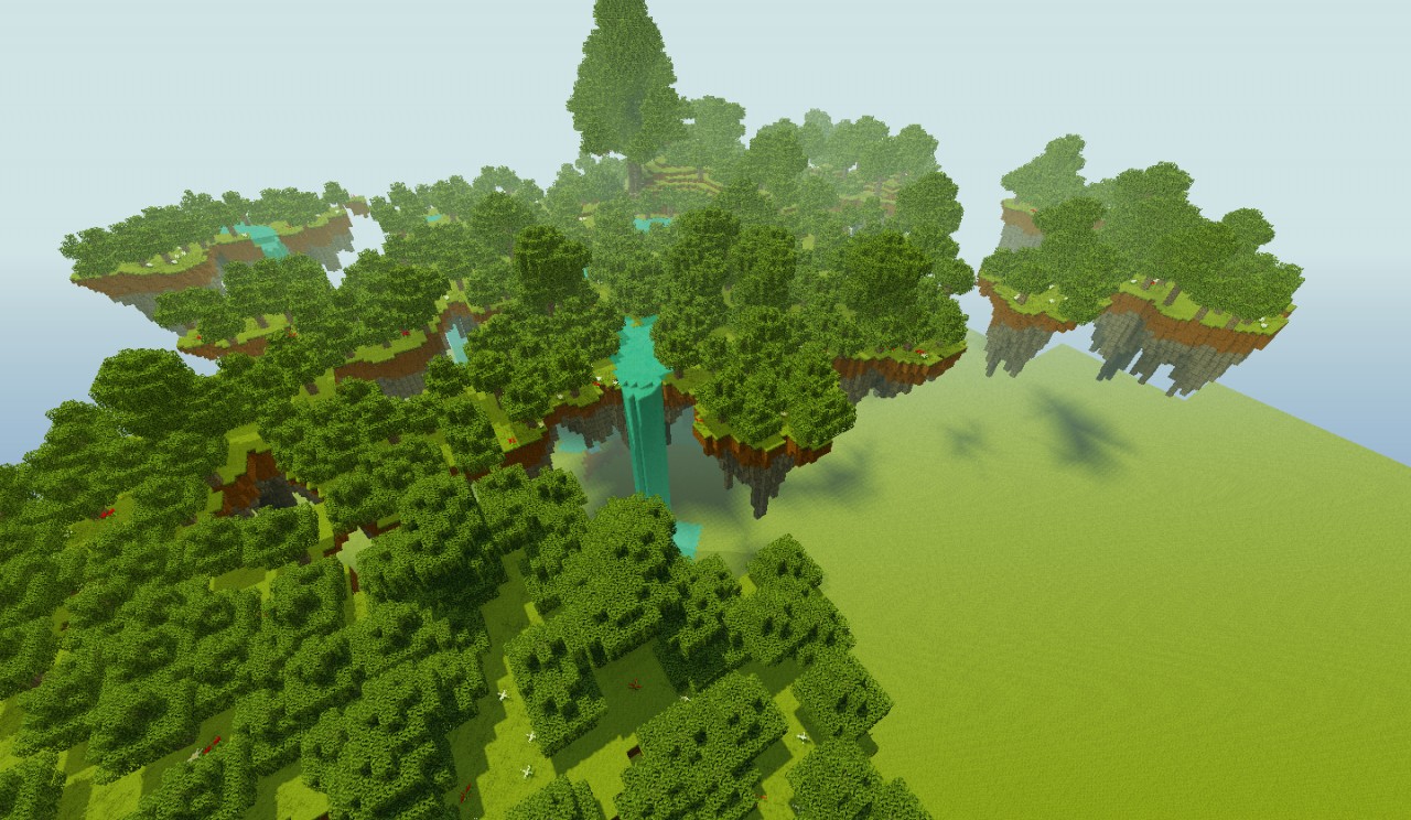 Floating Forest Minecraft Map