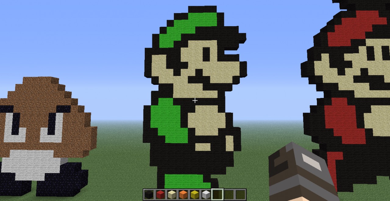 Mario,Luigi,Goomba!!! Minecraft Map