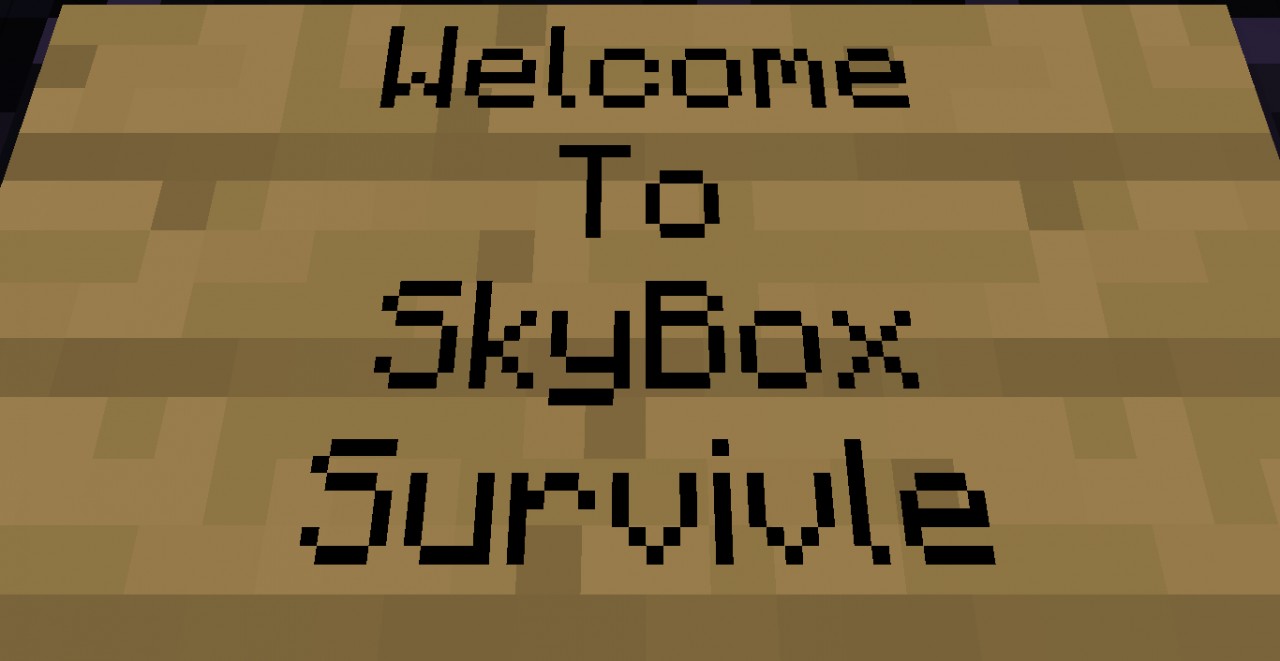 SkyBox. V.0.2. (Beta) Minecraft Map