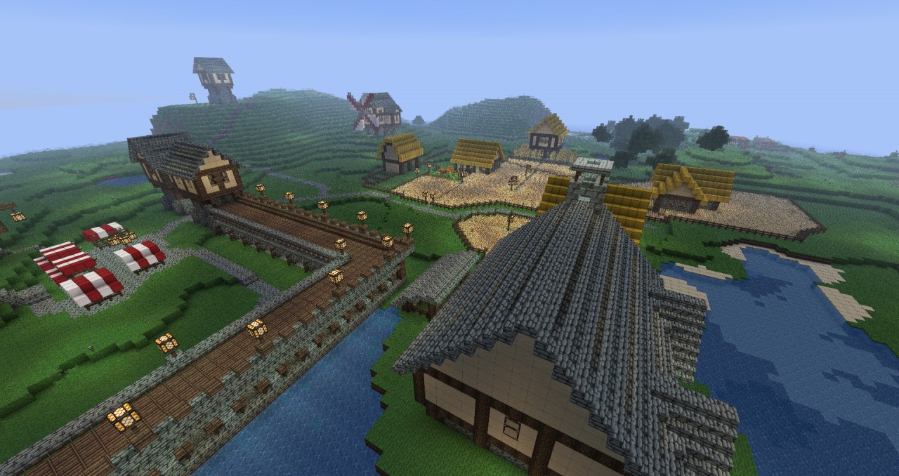 Redmoor (Medieval City - SMP) Minecraft Map