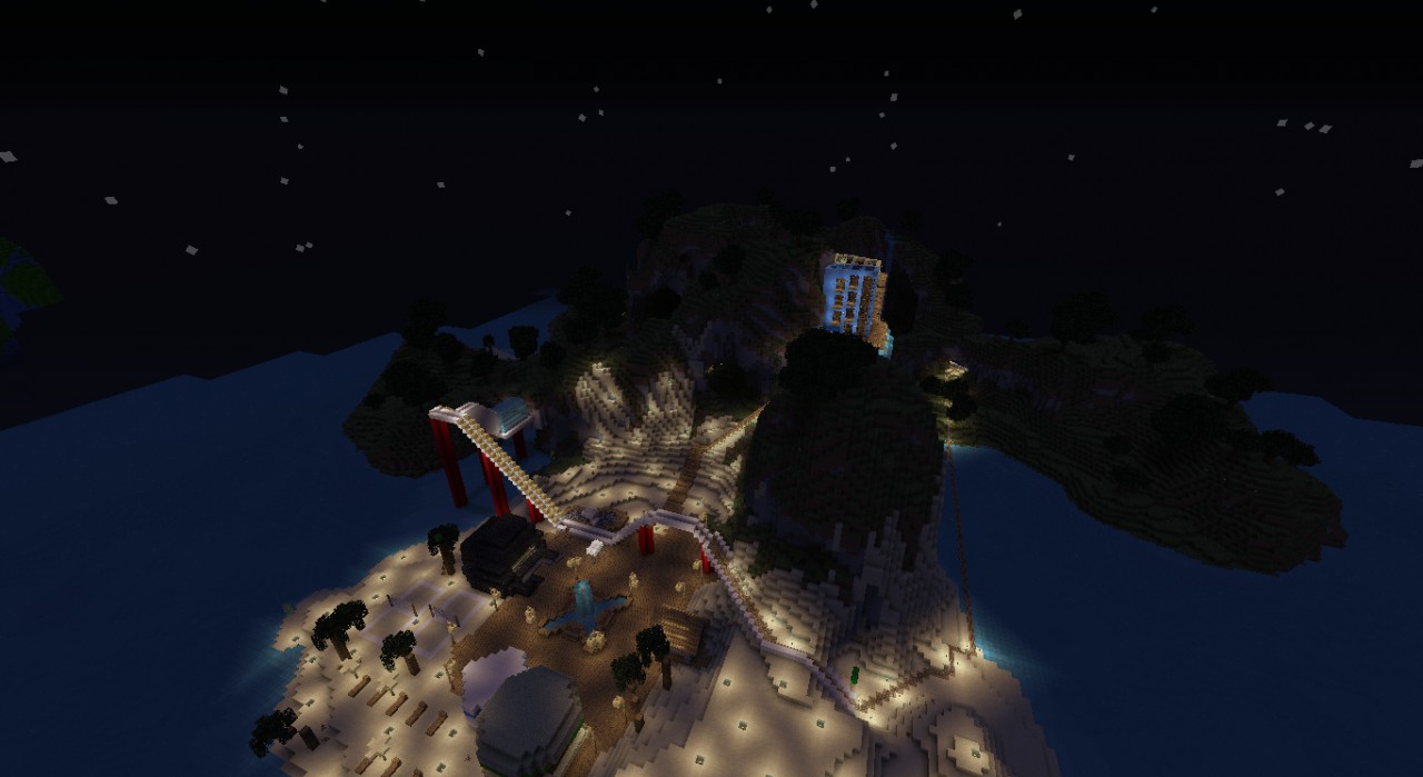 Resort Island Minecraft Map