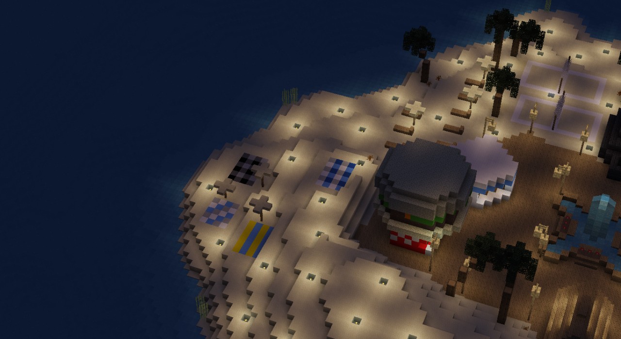 Resort Island Minecraft Map