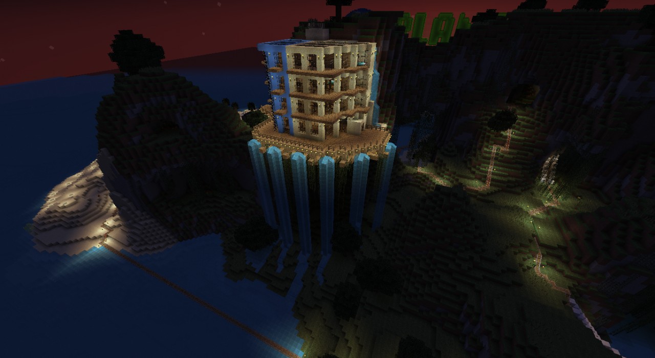 Resort Island Minecraft Map