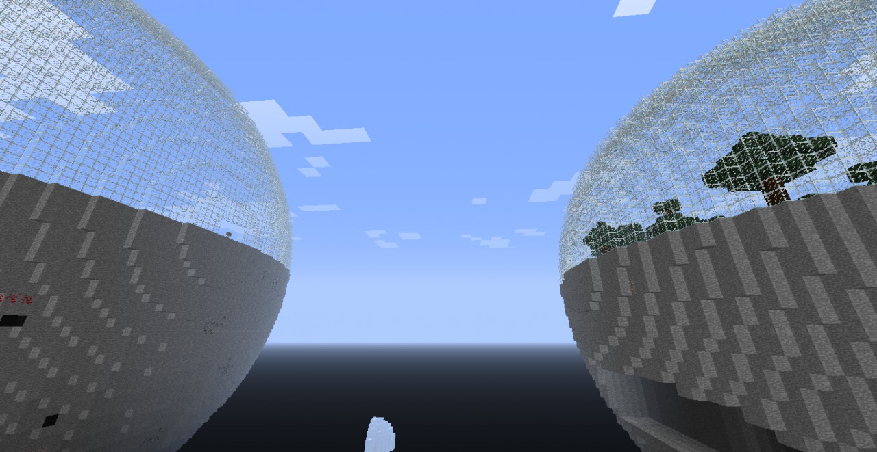 Biosphere survival Minecraft Map