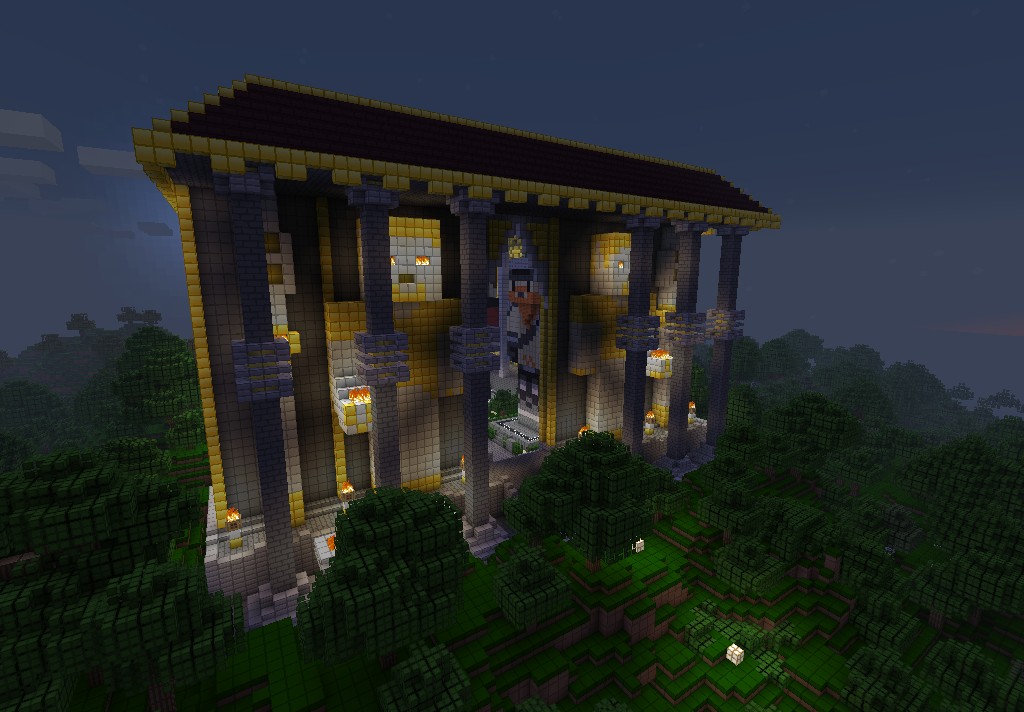 Hall of Fame Minecraft Map