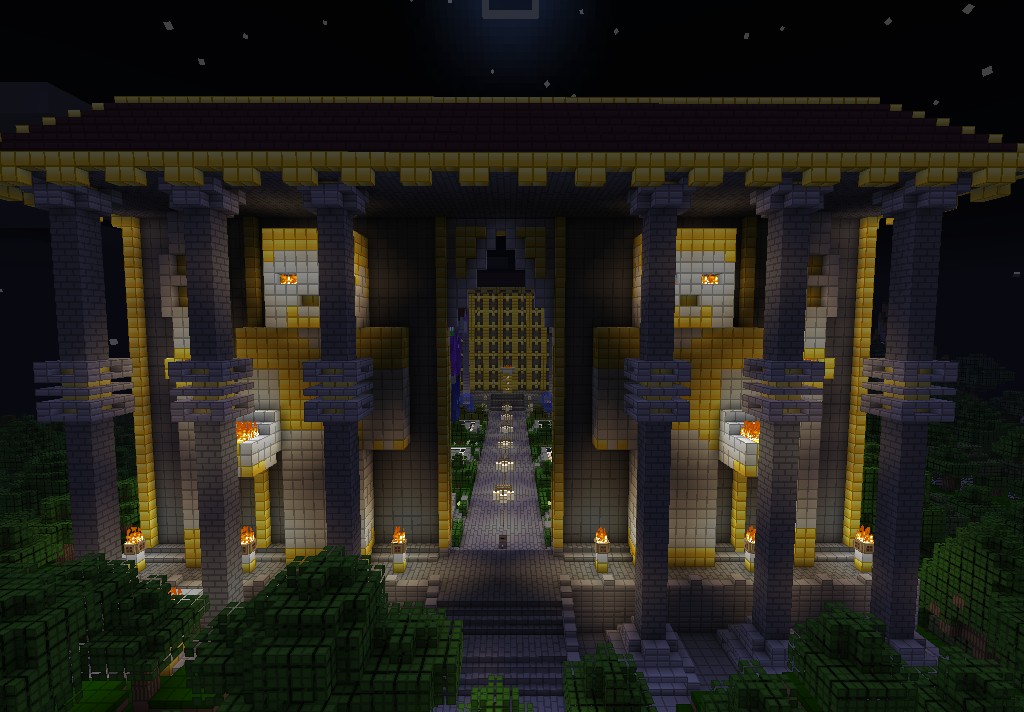 Hall of Fame Minecraft Map