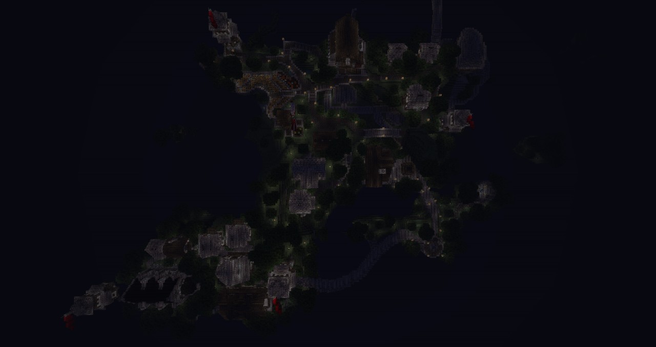 Windfall - A Skylands City Minecraft Map