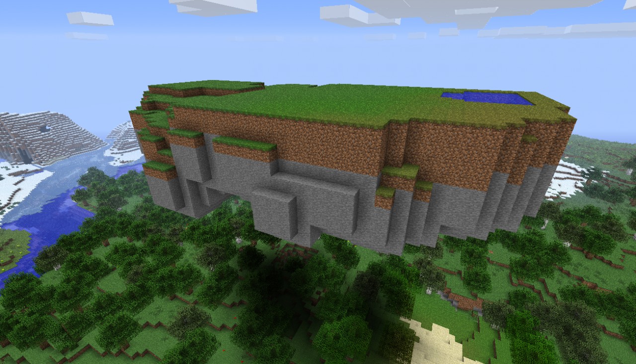 Floating Island Kingdom Minecraft Map