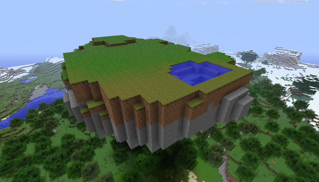 Floating Island Kingdom Minecraft Map