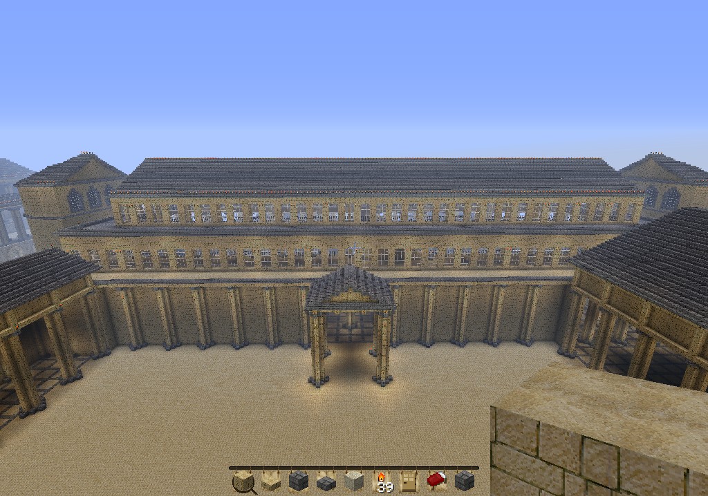 Trajans Forum (Trajans Forum, Market, Basilica, and Temple) Minecraft Map