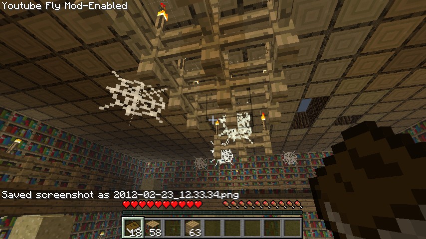 Escape the haunted library Minecraft Map